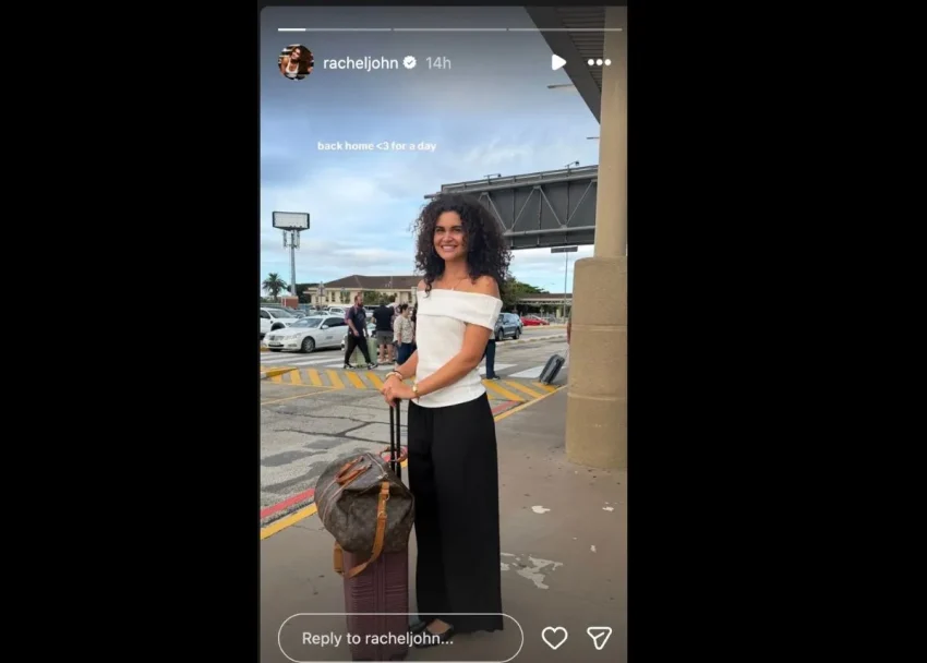 Siya Kolisi lands in ‘girlfriend’ Rachel John’s hometown – South ...