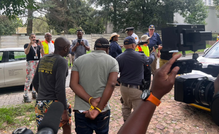 JMPD arrests suspect for five-year hijacking of Bryanston Estate ...