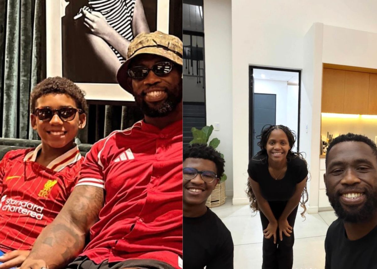 Inside Siya Kolisi's Good Friday with kids - South African Live